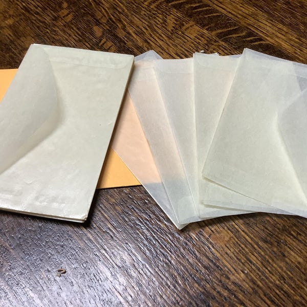 Glassine Envelope - Etsy