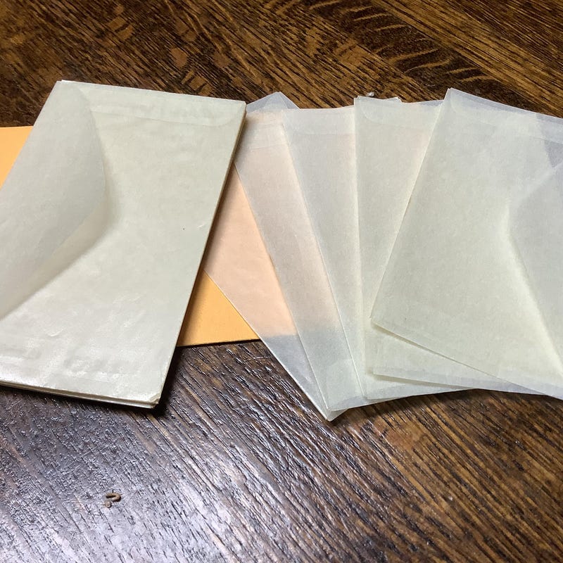 Glassine Envelope - Etsy