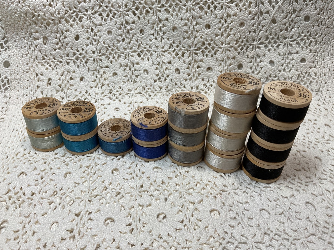 1 Vintage Belding Corticelli Thread, Button Hole Twist, Your Color ...