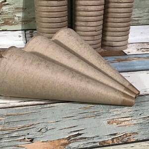 3 Cardboard Craft Cones, Empty Yarn Cones 7 Tall - Etsy