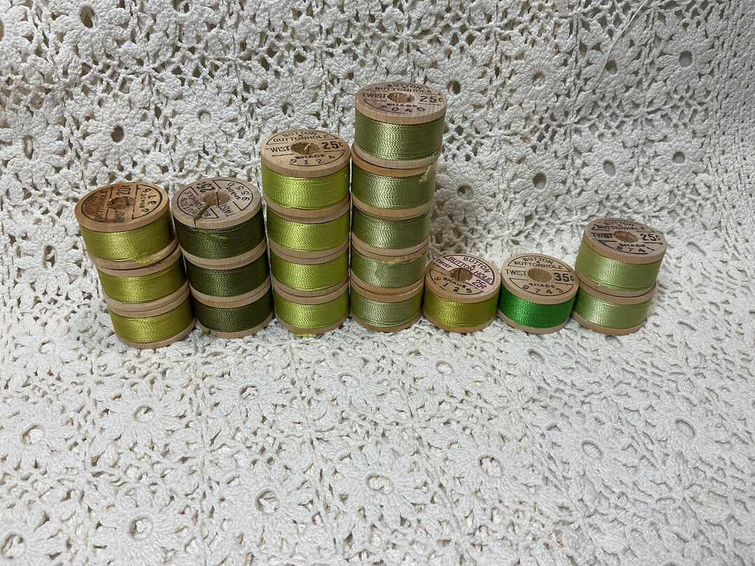 1 Vintage Belding Corticelli Thread, Button Hole Twist, Your Color ...
