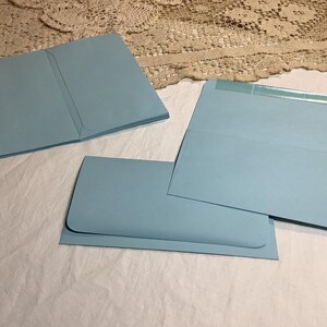 12 Vintage Blue Remittance Envelopes for Junk Journals, Scrapbooking ...