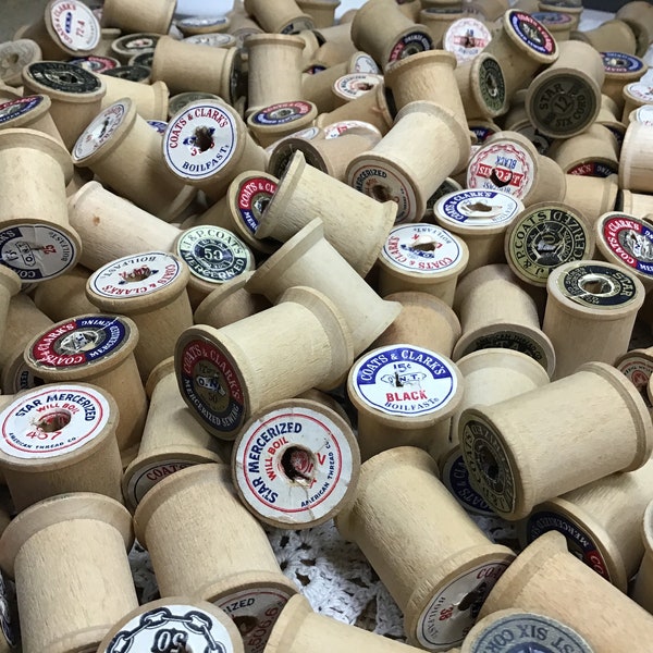 Old Thread Spools - Etsy