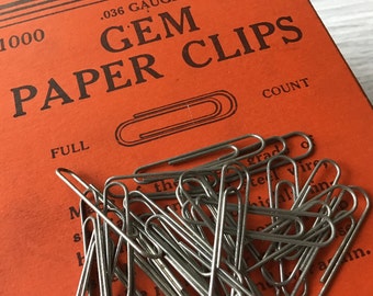 Heavy Duty Paper Clips - Etsy