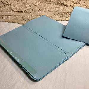 12 Vintage Blue Remittance Envelopes for Junk Journals, Scrapbooking ...