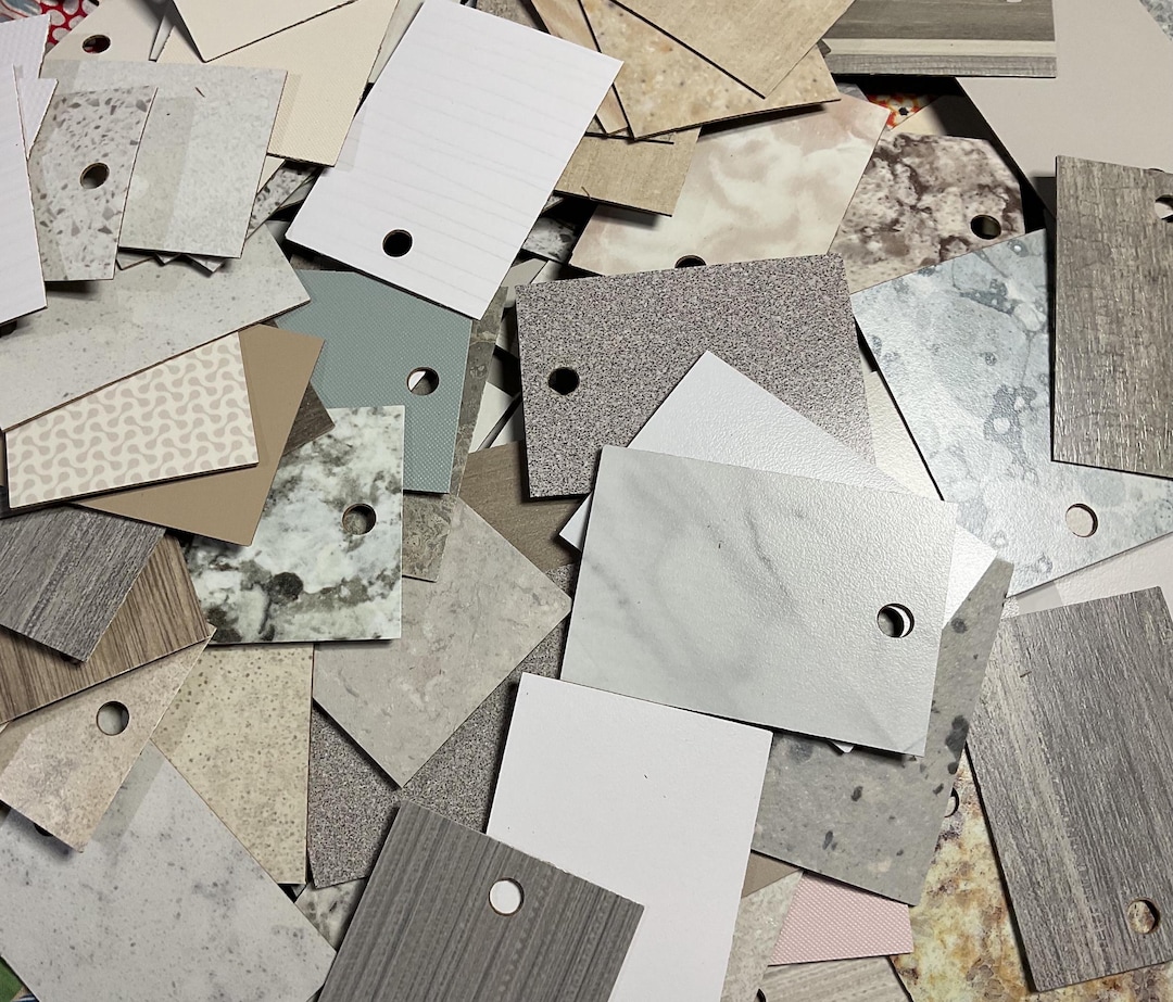10 Formica Sample Cards for Crafting, DIY Hang Tags, Decoupage, Paint ...
