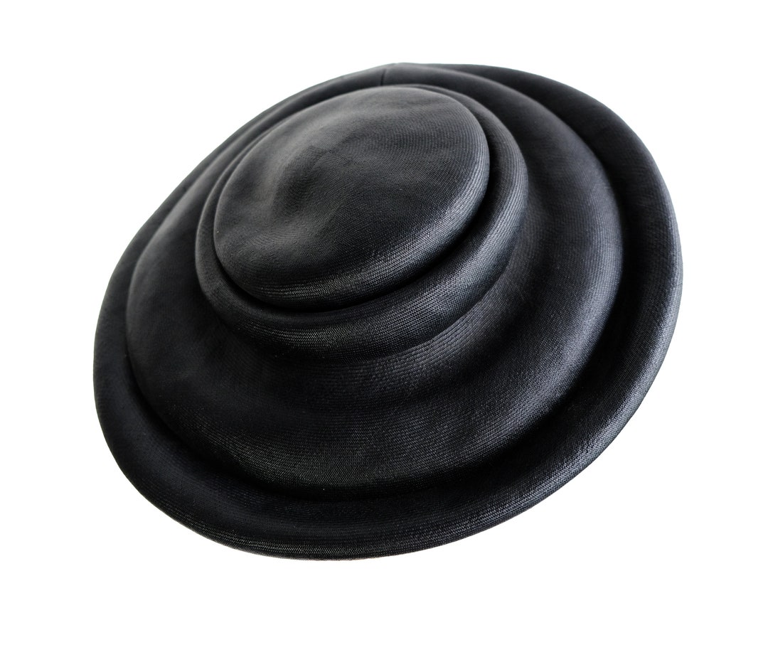 Otto Lucas for Harrods 1960s Vintage Hat in Fine Black Straw - Etsy