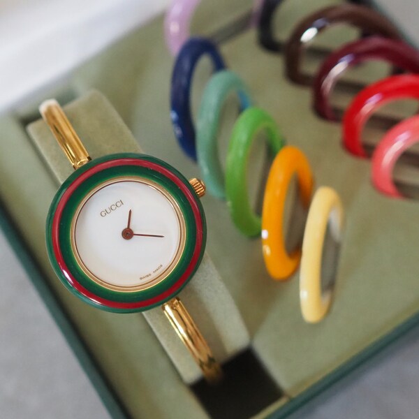 Gucci Bezel Change Watch - Etsy