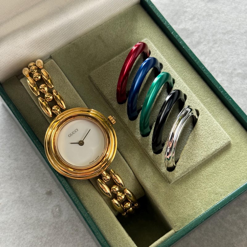 Gucci Bangle Watch - Etsy