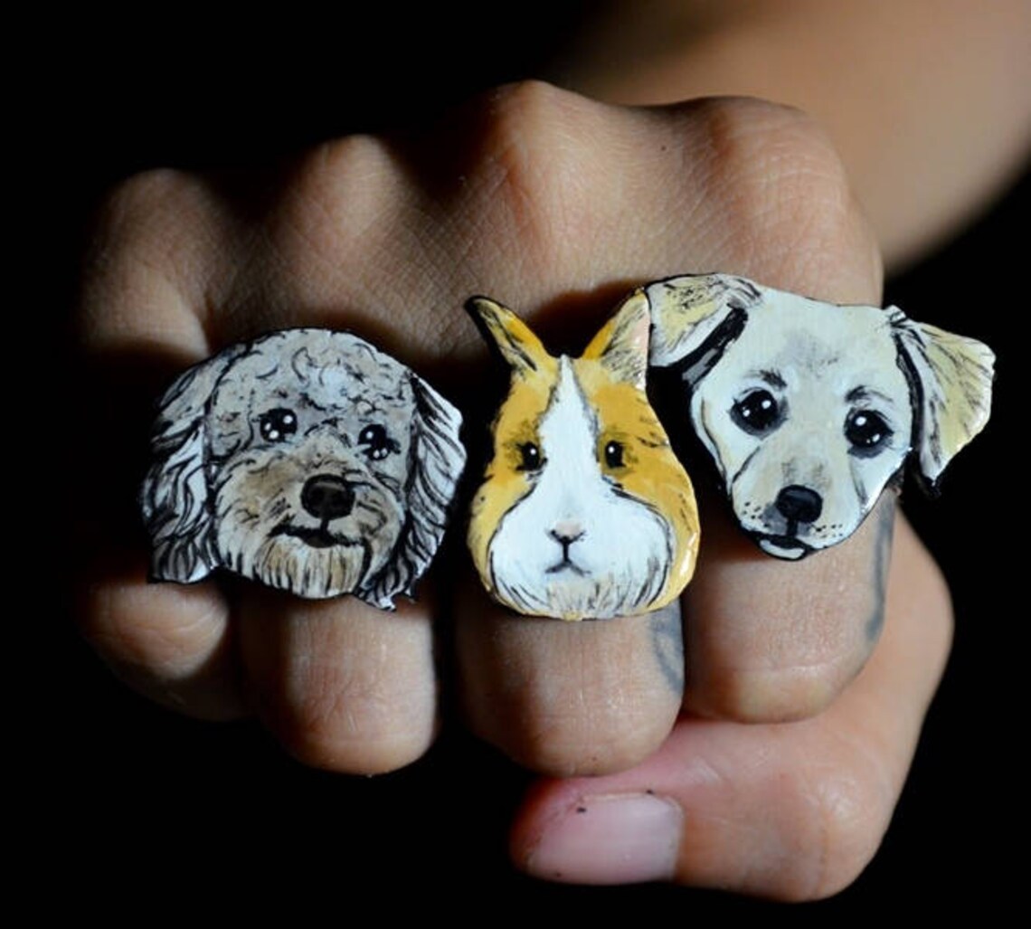 Custom Pet Rings | Etsy