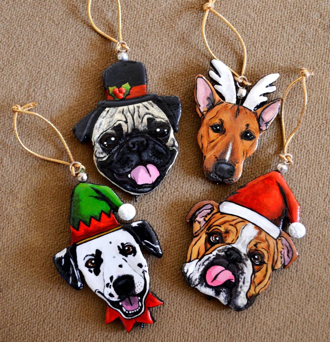 Custom Pet Christmas Ornament - Etsy