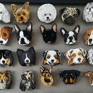 Custom Pet Pin dogs, Cats, Horses, Birds, Etc - Etsy