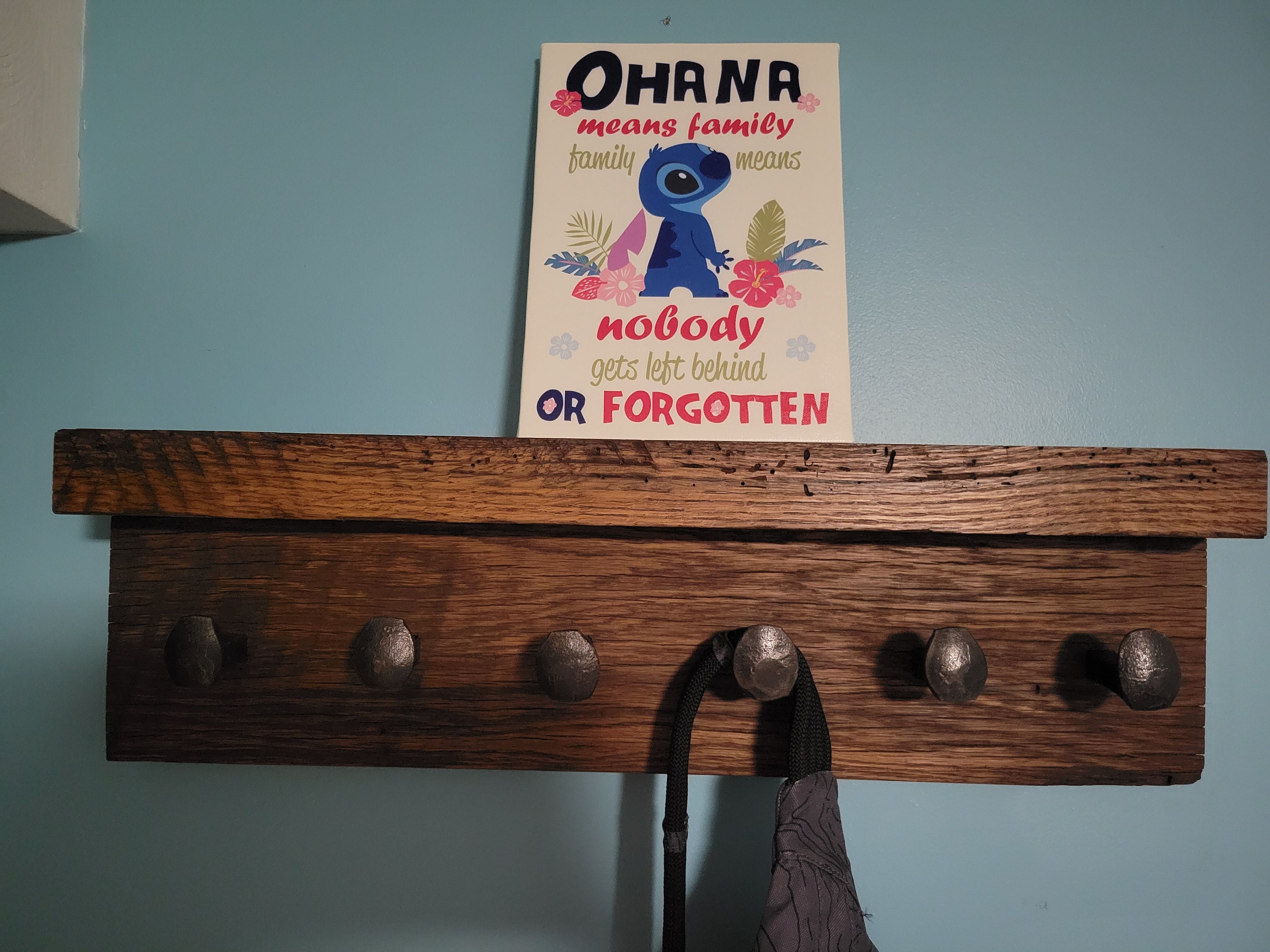 Rail Spike Barnwood Coat Rack Farmhouse Coat Rack Decor Coat Rack With ...