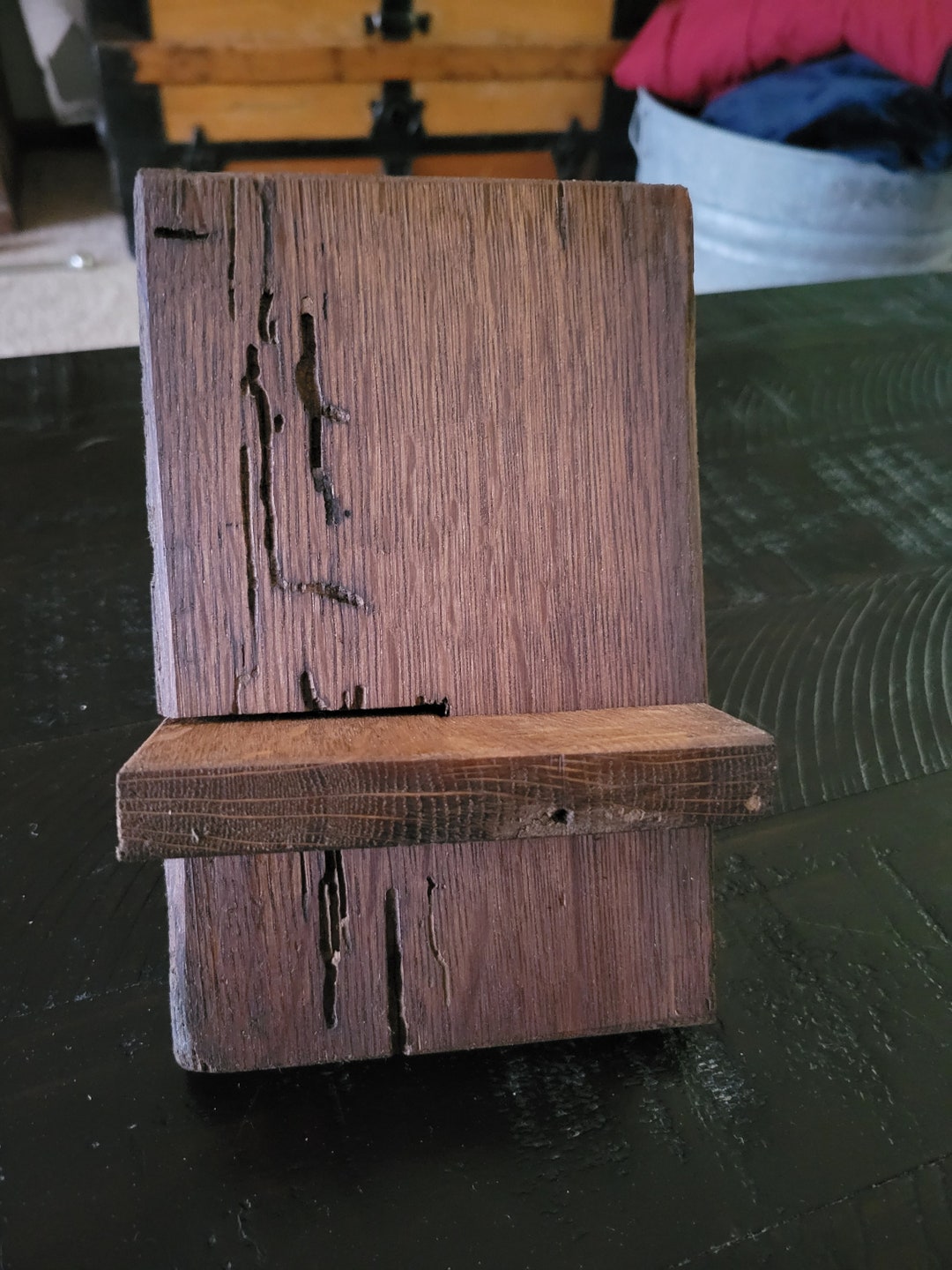Barnwood Phone Stand Rustic Phone Stand Barnwood Cellphone Holder - Etsy