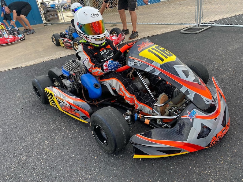 KG MK20 Cadet / Mini Go Kart Graphic Wrap Plot Template - Etsy