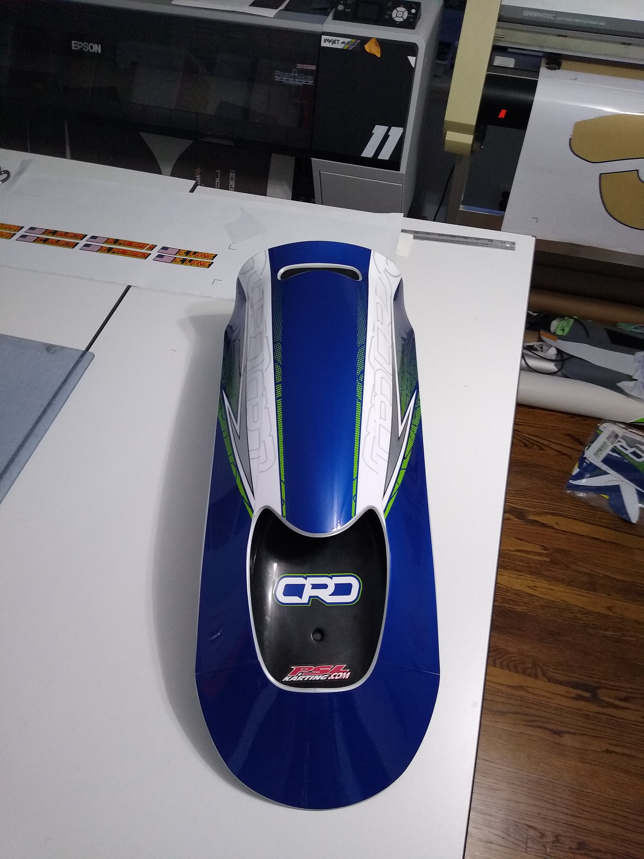 KG 508 Nassau Fairing Print / Plot Go Kart Graphic Wrap Template - Etsy