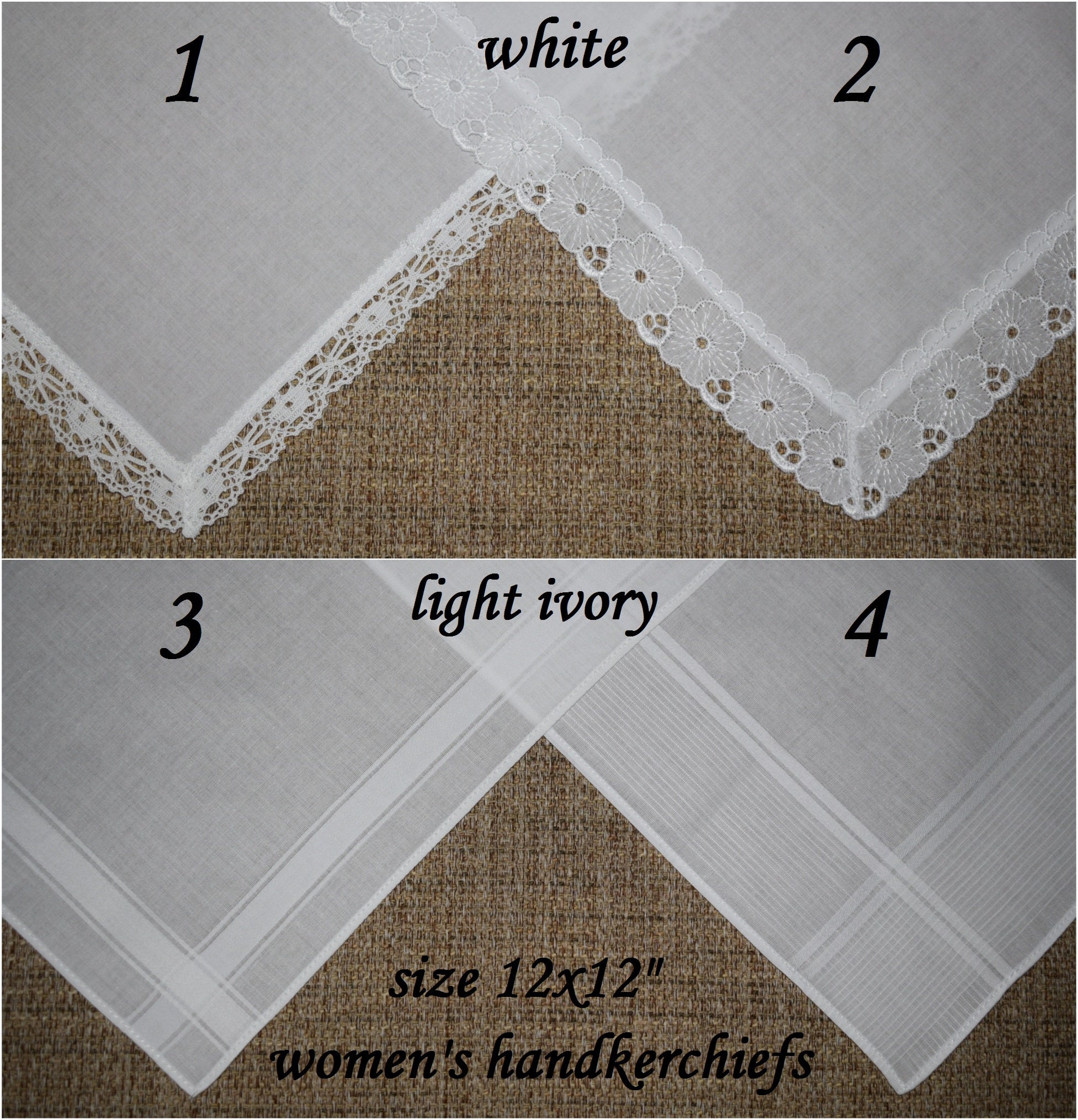 Mother of the Bride Handkerchief From Bride Embroidered - Etsy