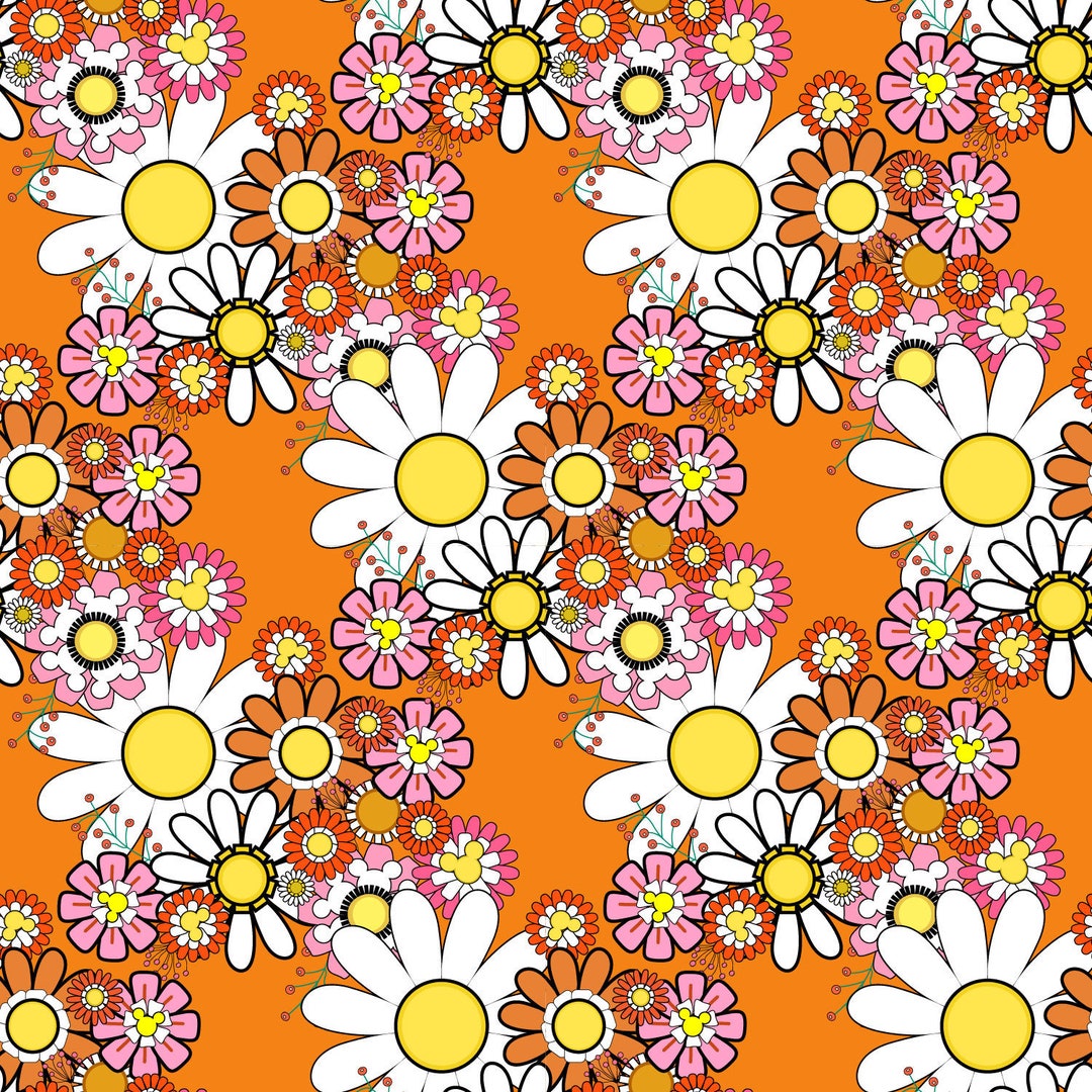 Seamless Spot the Mouse Retro Spring Designs Bonus SVG - Etsy