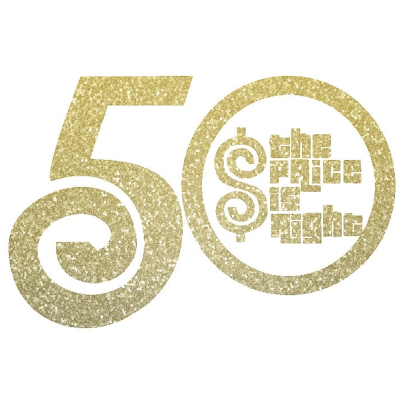 The Price is Right 50th Aniversery SVG PNG Jpeg | Etsy