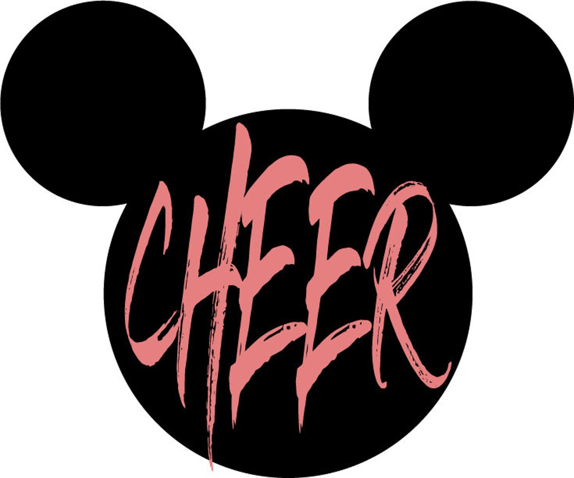 Mickey Cheer seamless JPG and BONUS svg | Etsy