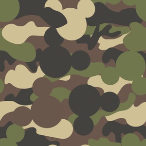 Seamless Mouse Camo Designs Bonus SVG - Etsy