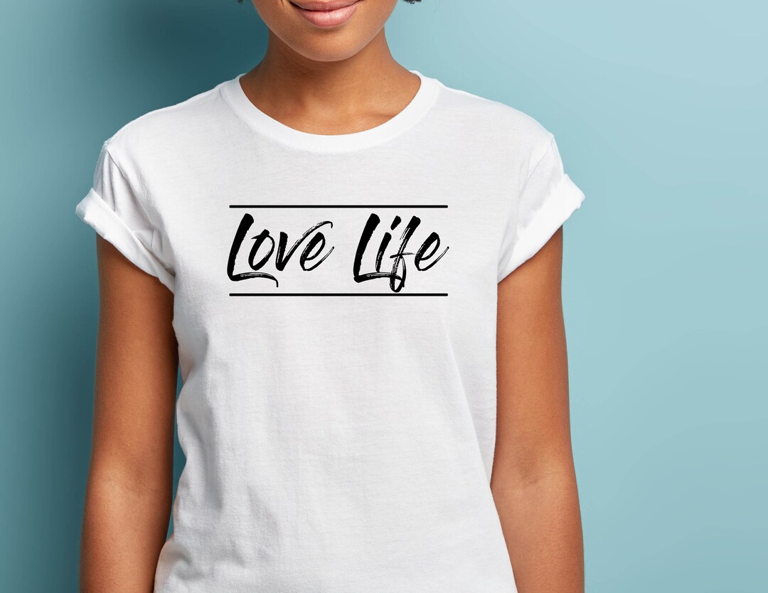 Love Life SVG Cut File - Etsy