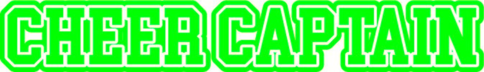 Cheer Captain SVG JPG | Etsy