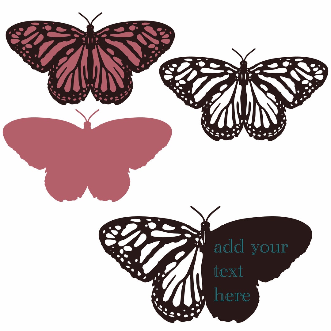 Butterfly SVG, Jpeg, and PNG Multi Color Multi Cut Onions - Etsy