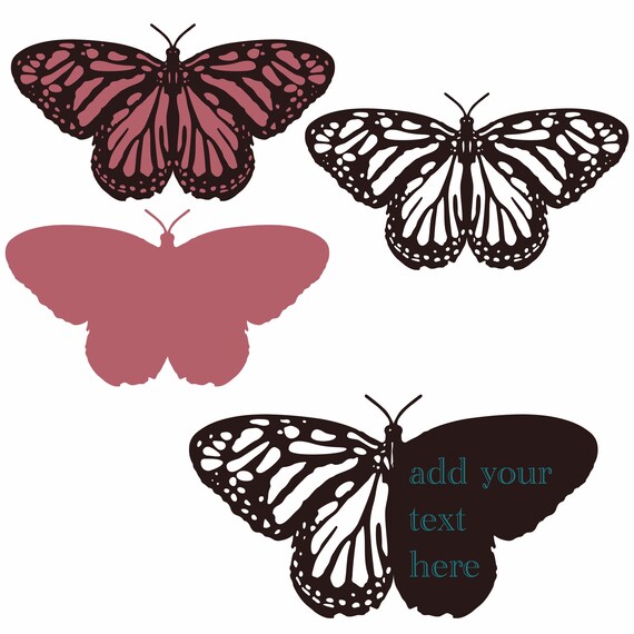 Butterfly SVG Jpeg and PNG Multi Color Multi Cut Onions | Etsy