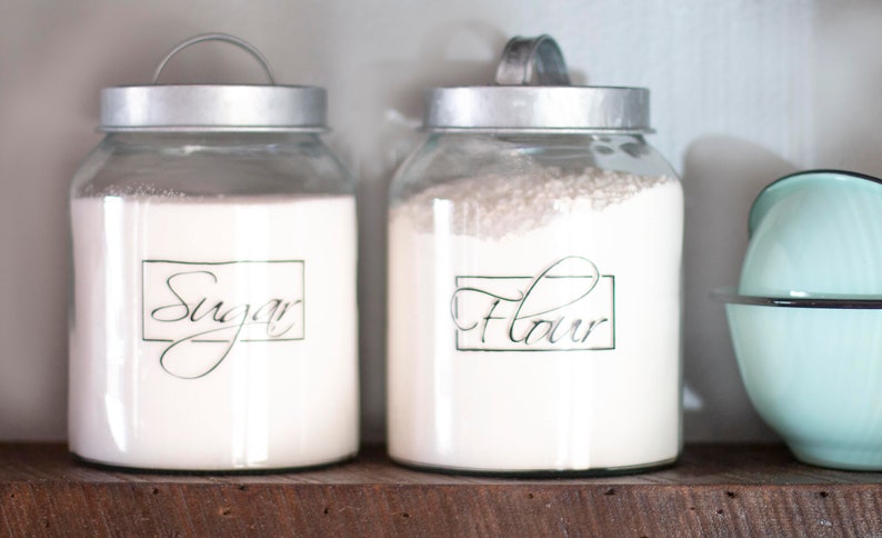 Flour and Sugar Cut Files - Etsy