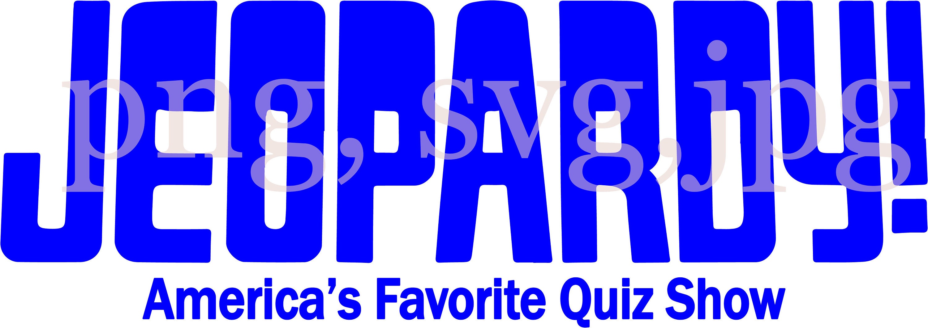 Jeopardy Logo Png
