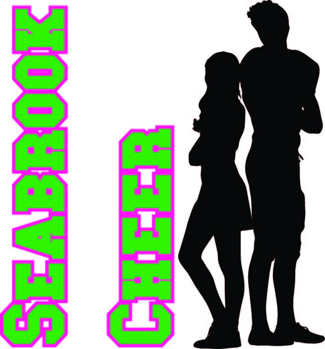 Seabrook Cheer SVG JPG PNG Files - Etsy