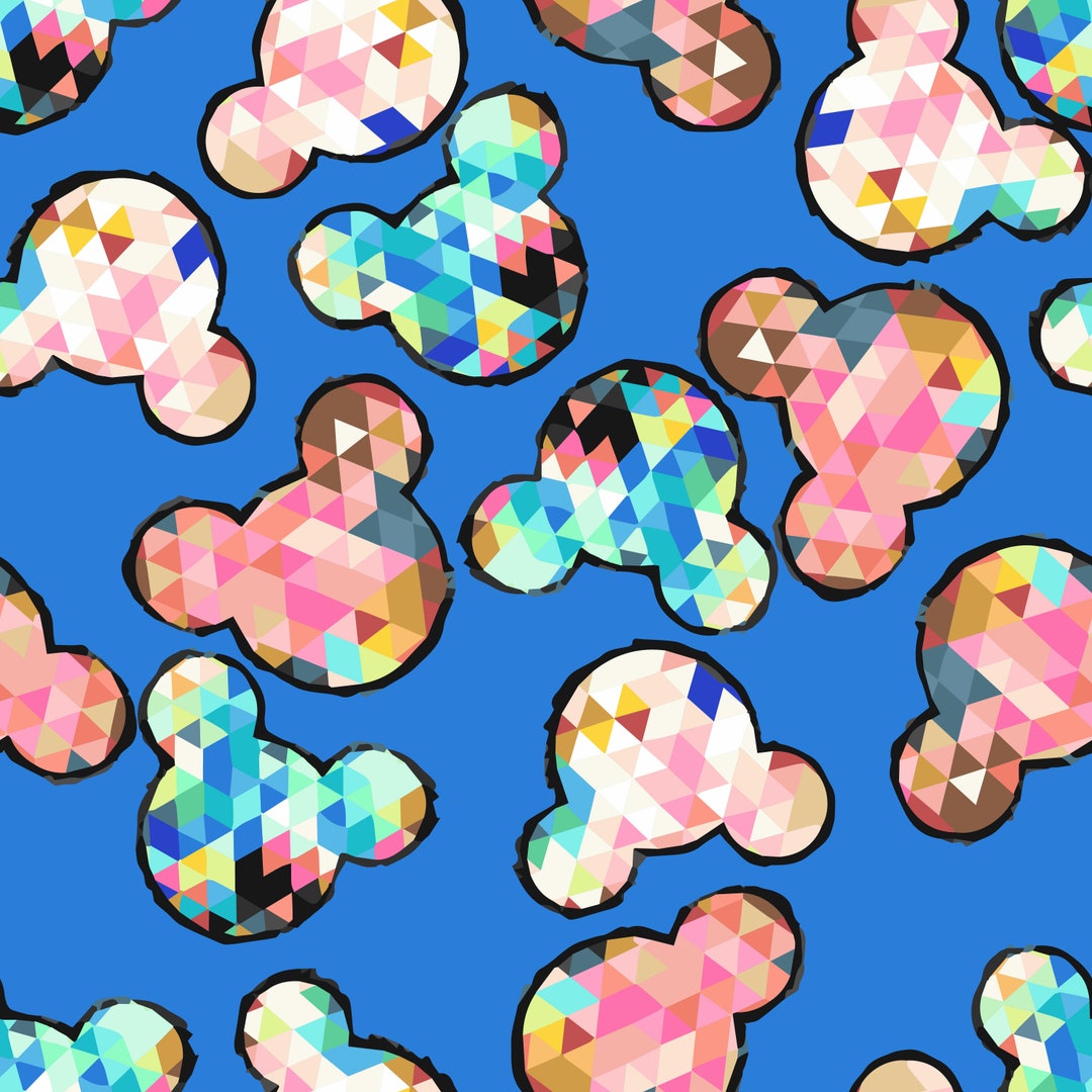 Seamless Mouse Geo Design and Clip Art - Etsy