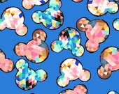 Seamless Mouse Geo Design and Clip Art - Etsy