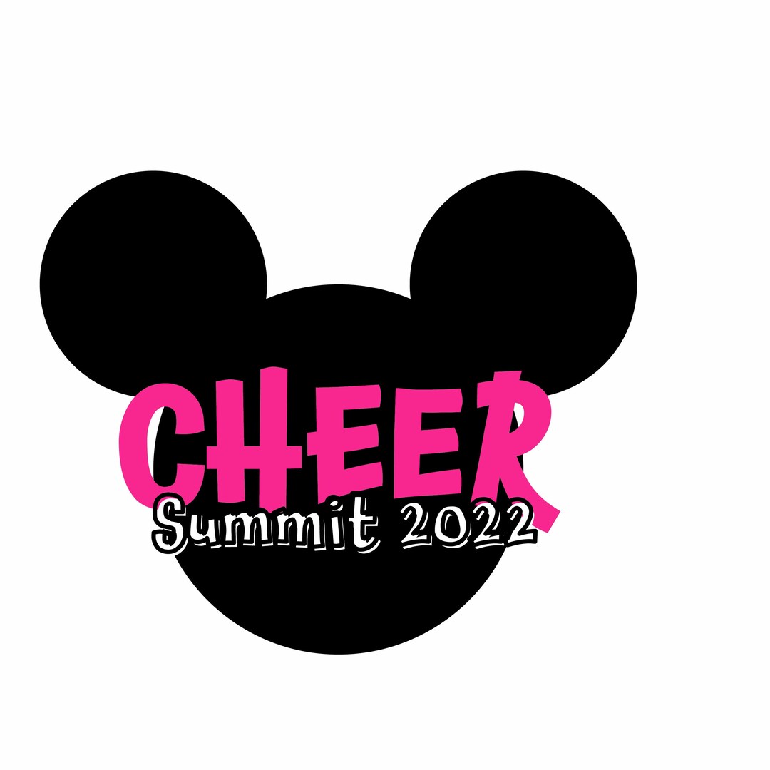 Cheer Summit Mouse Design 2022 - Etsy