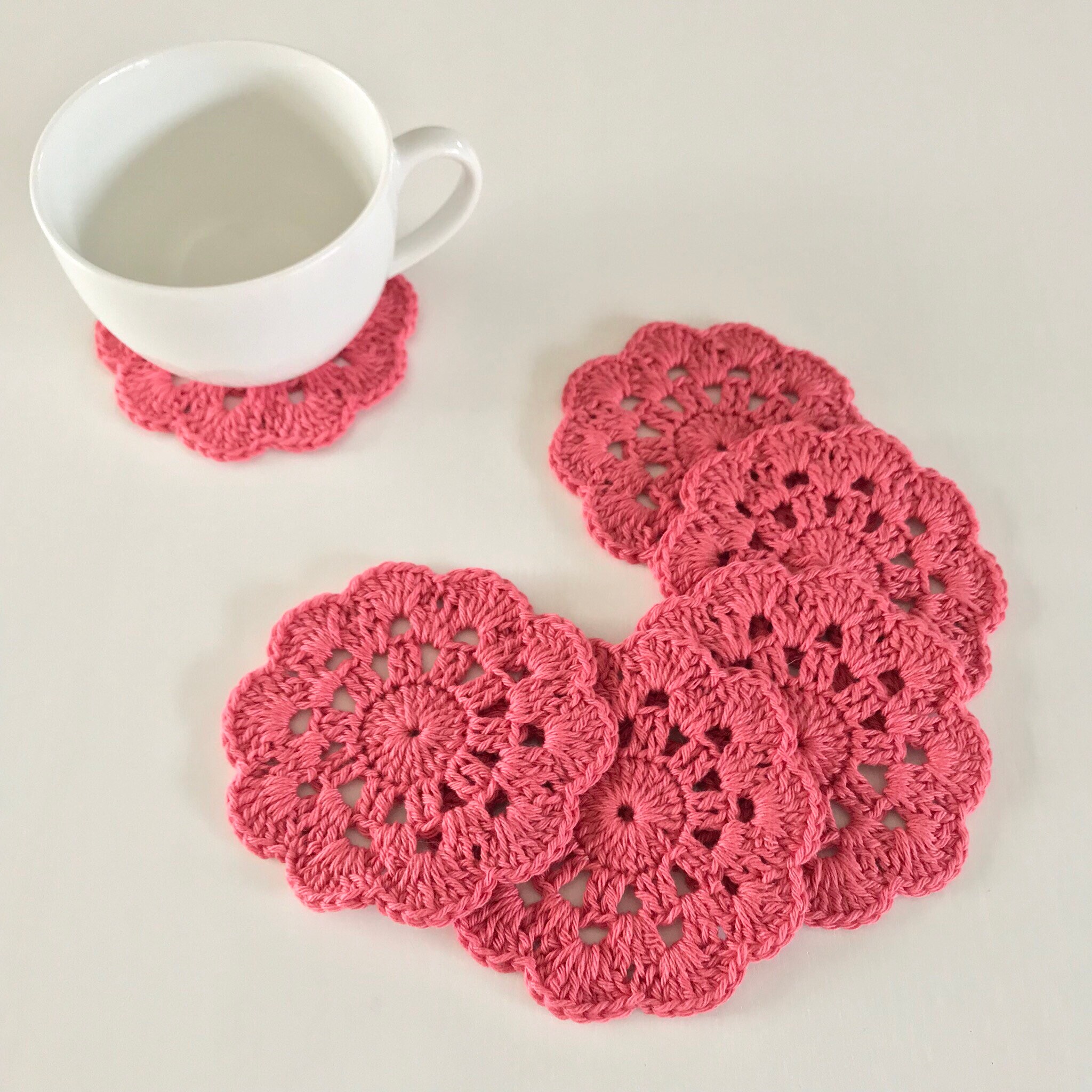 Crochet Coasters | Made to Order | Handmade - Etsy Australia