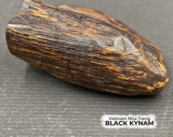 100% Sinking Black Kynam Agarwood Piece From Vietnam Nha | Etsy