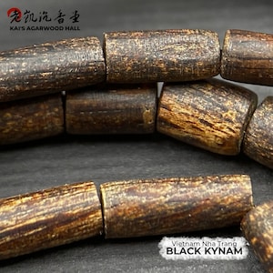 100% Sinking Black Kynam Agarwood Bracelet/necklace From Vietnam Nha ...