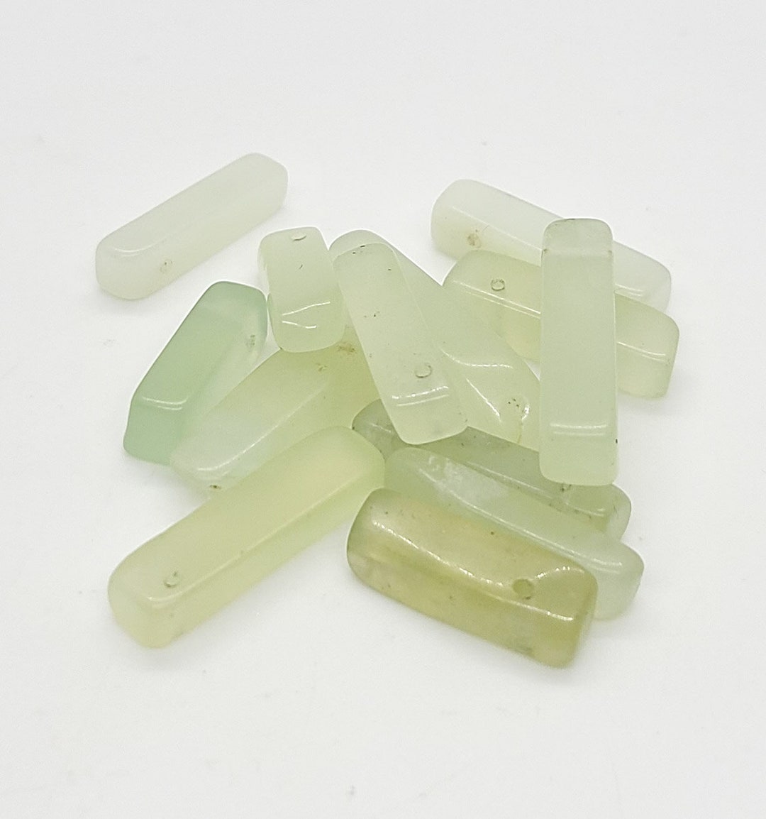 Green Quartz Beads Light Green Quartz Beads Gemstone Beads Bead Supply ...