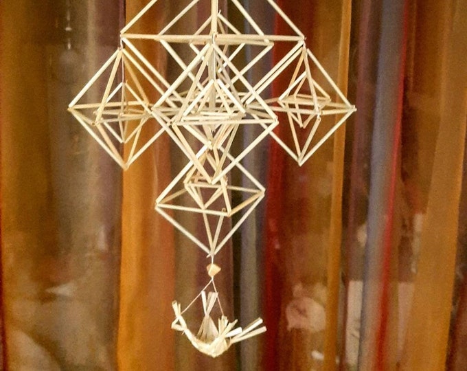 Himmeli Hanging, Ukrainian Spider, Mobile With a Bird, Wedding Decor ...