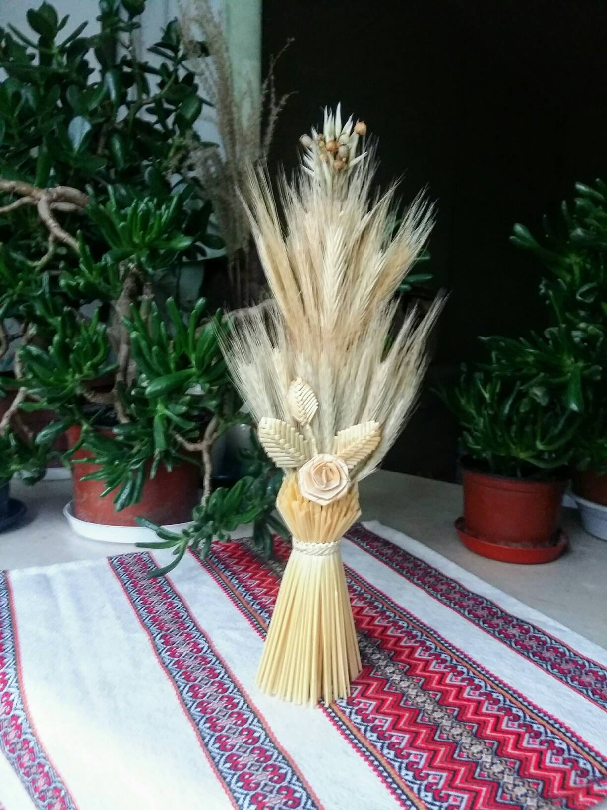 Ukrainian Traditional Christmas decorations didukh Wheat | Etsy