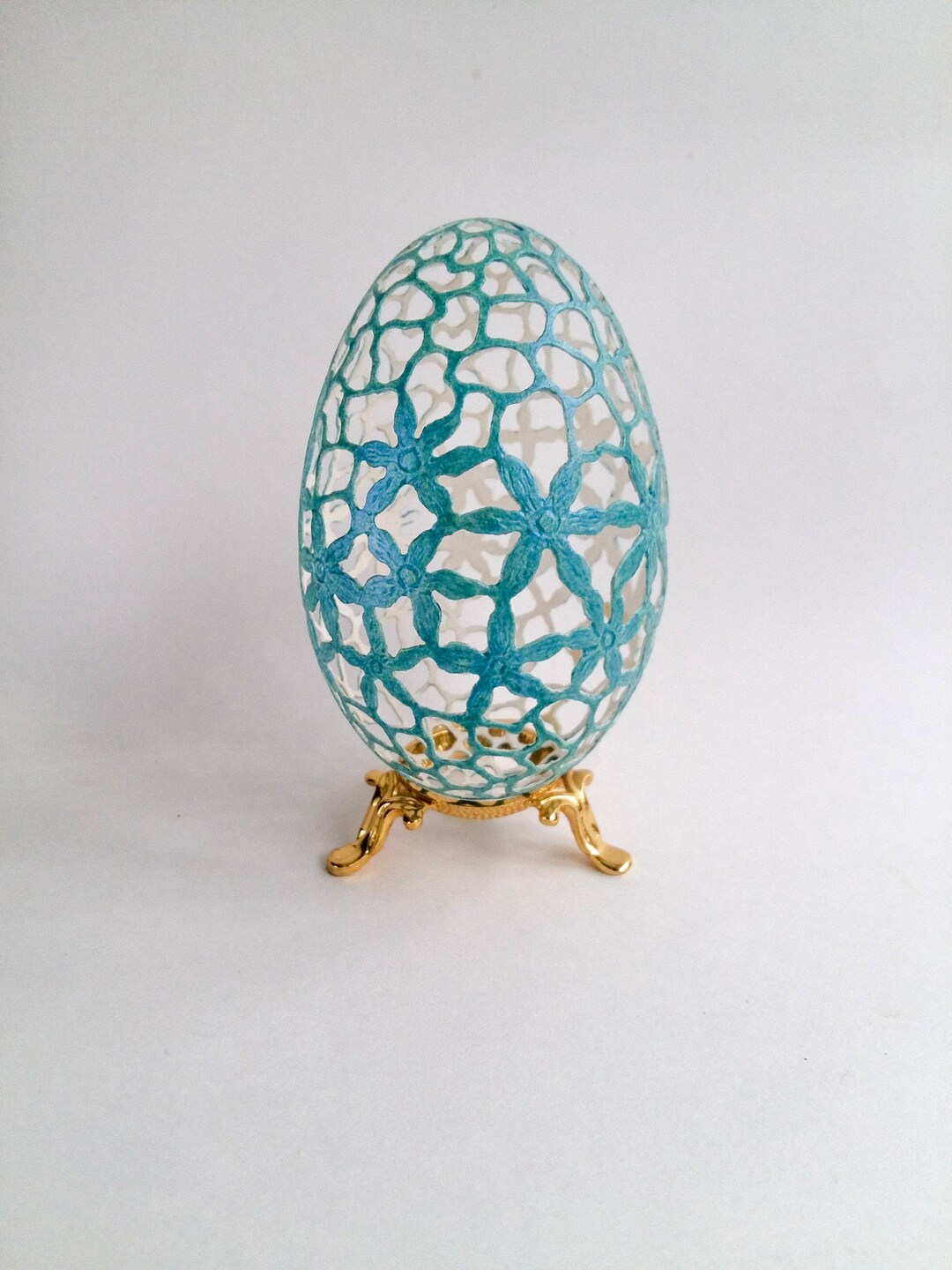Turquoise Goose Egg, Lace Eggshell, Patterns Egg, Lacy Pattern, Egg ...