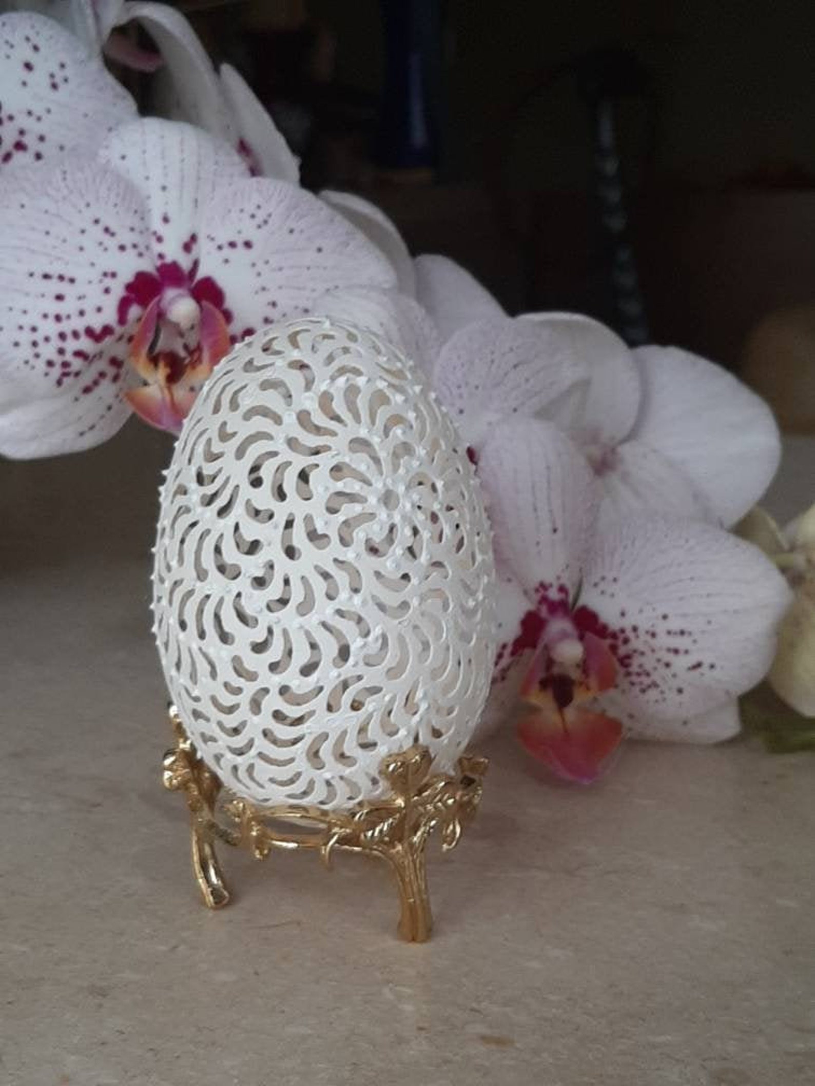 Carved Goose Egg Shell Unique Gift Handcrafted Eggs Handmade - Etsy