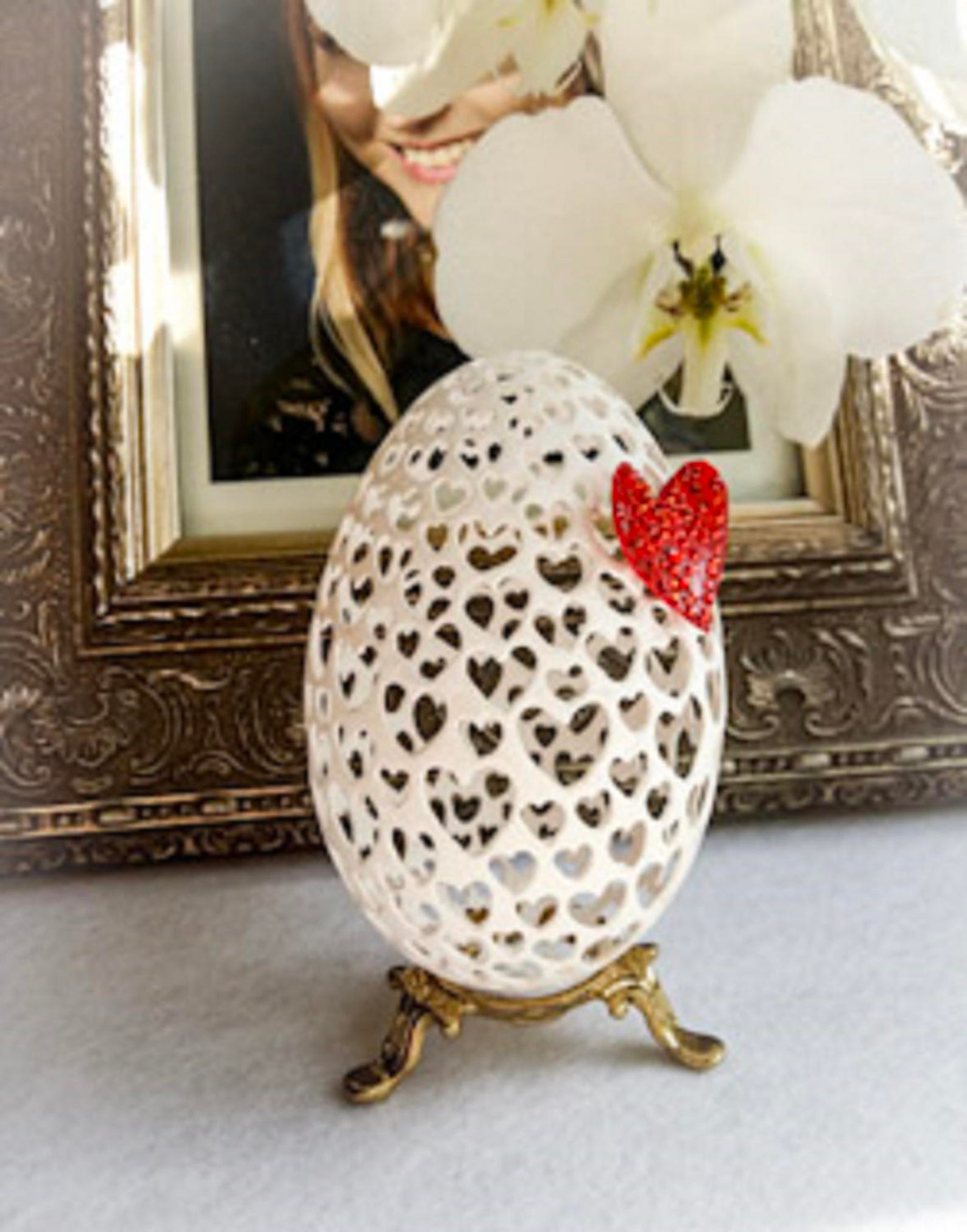 Hand Carve Goose Egg Shell Unique Gift Egg Art Wedding - Etsy