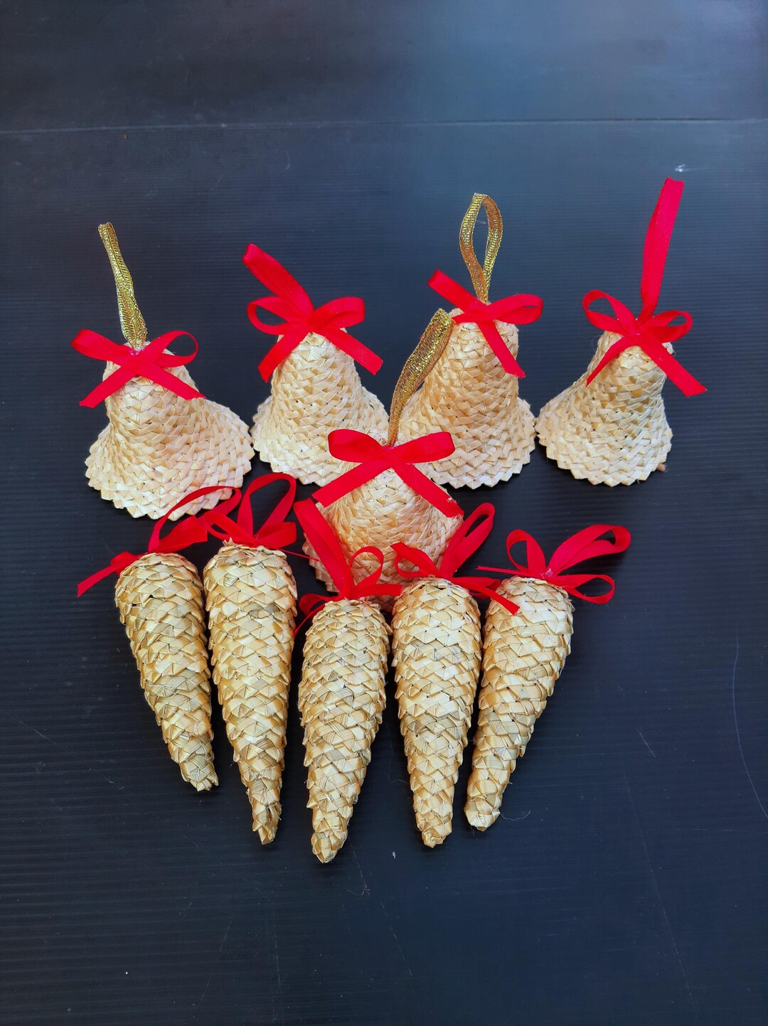 Christmas Tree Decoration, Straw Christmas Ornaments, Christmas Gifts ...