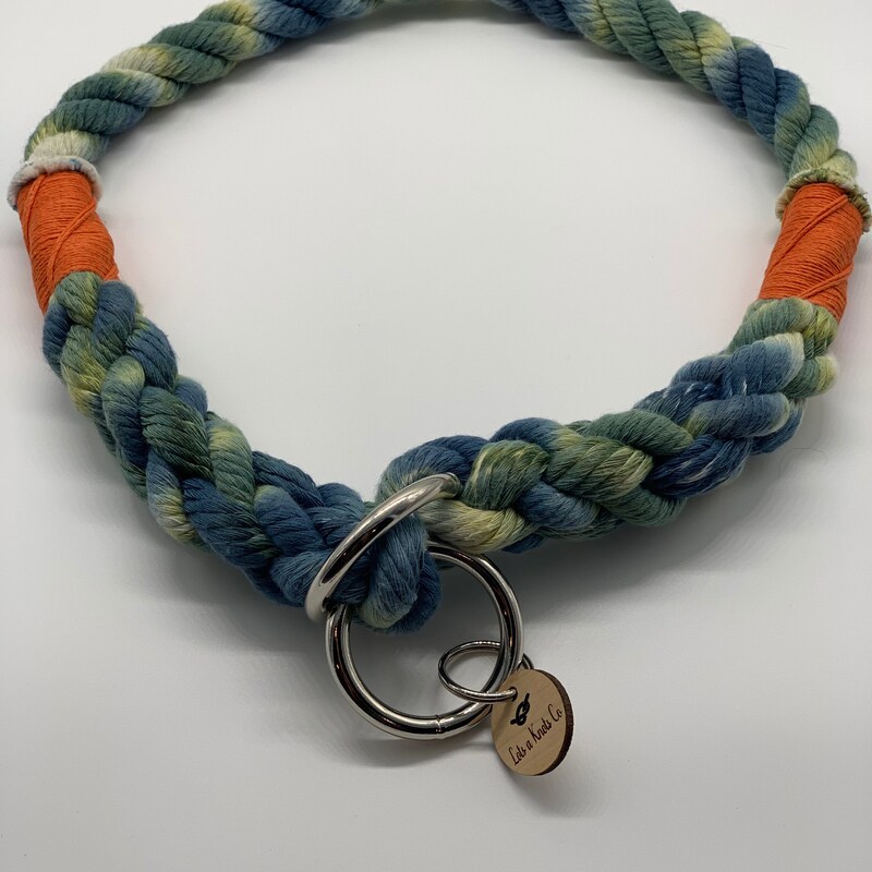 Rope Dog Collar - Etsy