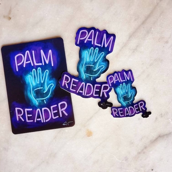 Palm Reader Sign - Etsy