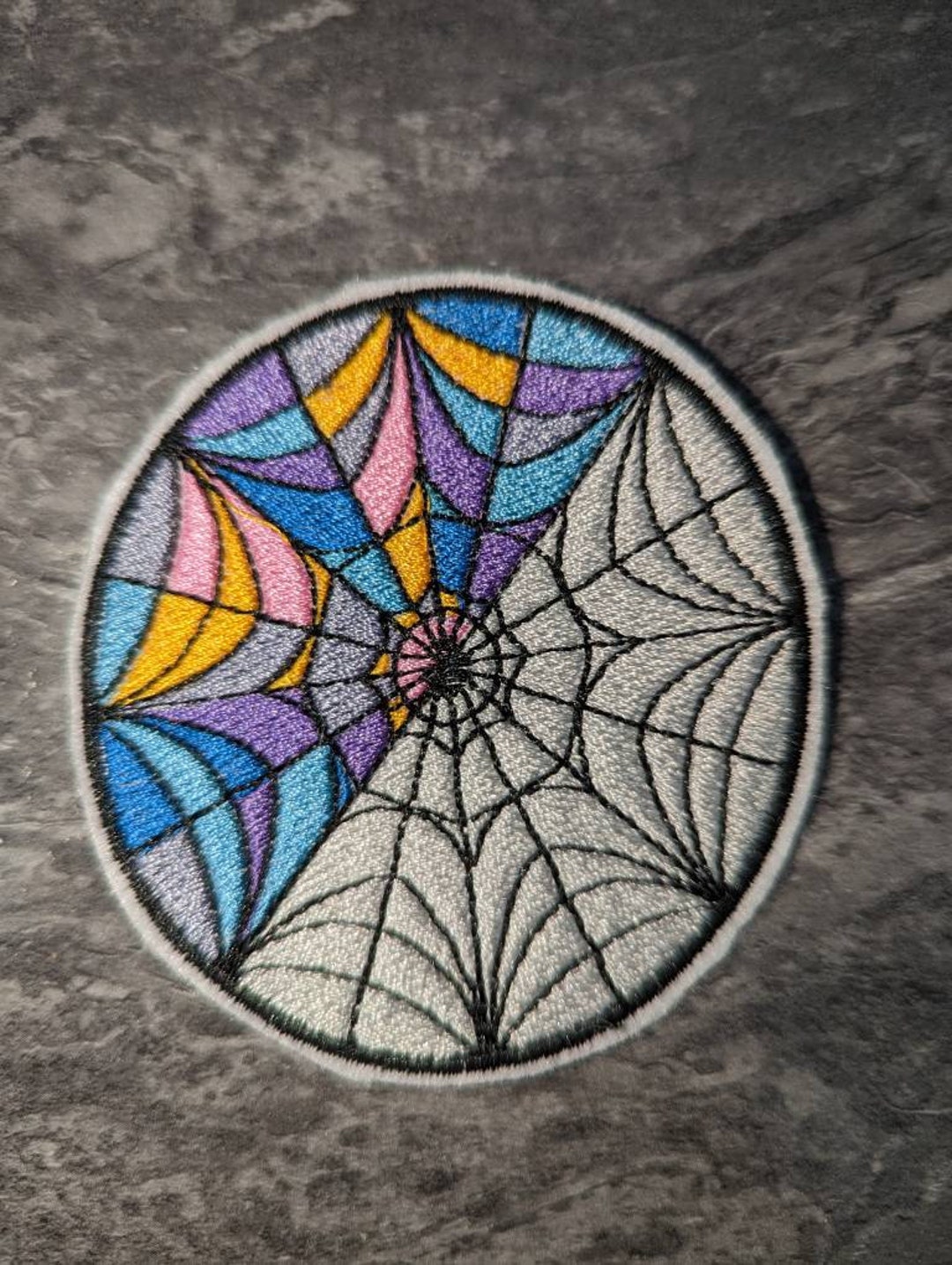 Wednesday Nevermore Window Iron on Patch - Etsy