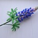 French Beaded Flowers Lupine of Beads Wild Flowers Texas - Etsy