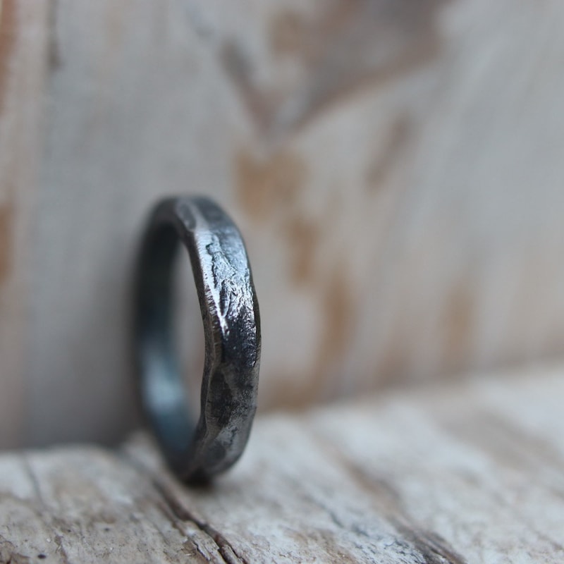Hand Forged Ring - Etsy